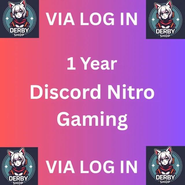 Discord Nitro 1 Year (Log in) - Other Game Item - Gameflip