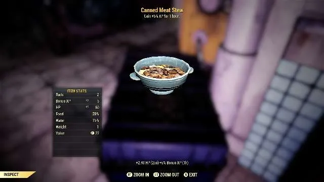 25 x Canned Meat Stew - Fallout 76 Game Item - Gameflip
