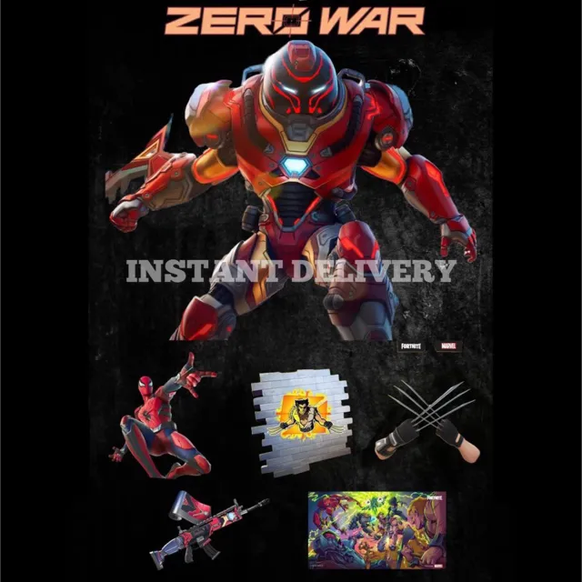 Code | Fortnite Iron man zero - Fortnite Game Items - Gameflip