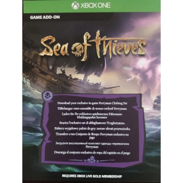 Sea of Thieves Ferryman Set DLC - XBox One Games - Gameflip