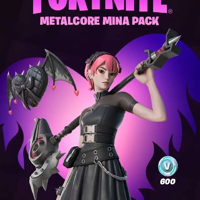 Fortnite - Metalcore Mina Pack - Fortnite Game Item - Gameflip