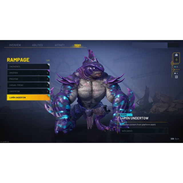 Predecessor The Lumin Rampage Skin - Other Game Item - Gameflip