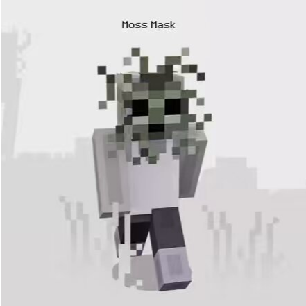 Minecraft Moss Mask (Bedrock Edition) - Other Game Item - Gameflip