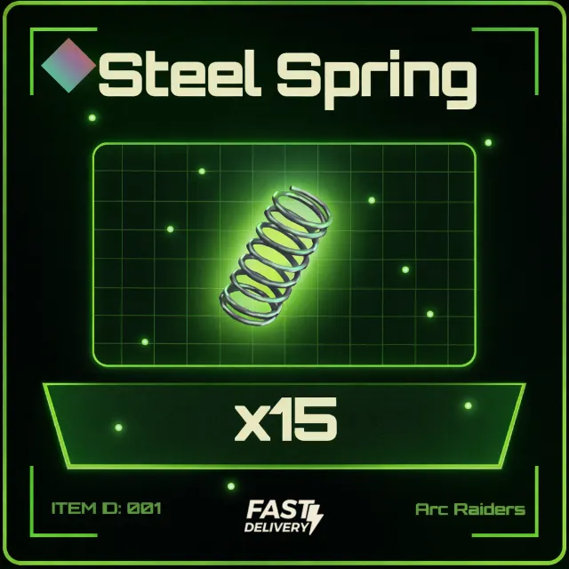 Steel Spring x15 - Arc Raiders - ARC Raiders Game Item - Gameflip