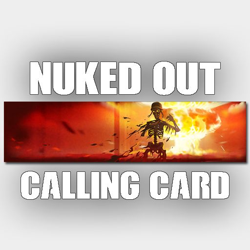 Black ops cold war NUKED OUT calling card - Game Items - Gameflip