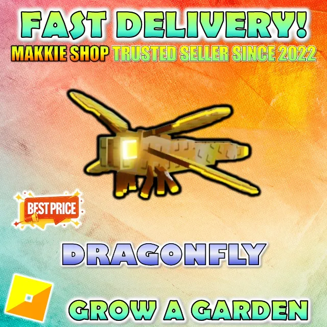 DRAGONFLY - Grow a Garden Game Item - Gameflip