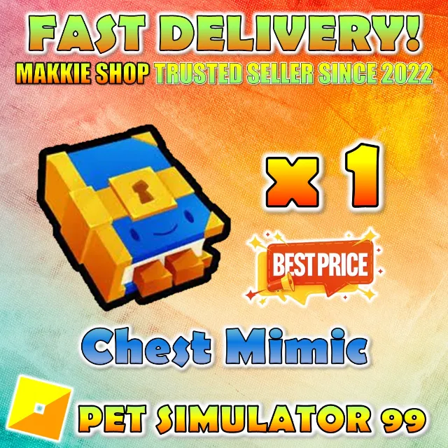 Chest Mimic - Pet Simulator 99 Game Items - Gameflip