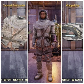 Tattered Field Jacket - Game Items - Gameflip