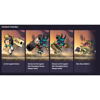 Brawlhalla - Xianxia Bundle Steam, MAC, ANDROID, PLAYSTATION, XBOX, AND ...