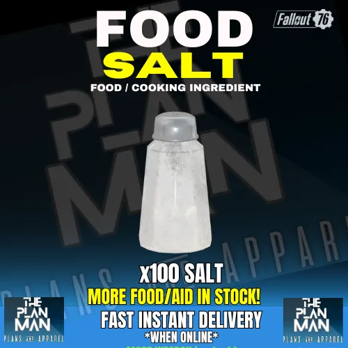 Salt - Fallout 76 Game Item - Gameflip