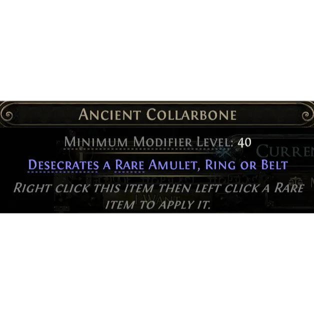 [League] 2x Ancient Collarbone - Path of Exile 2 Game Item - Gameflip