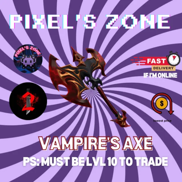 VAMPIRE AXE - Murder Mystery 2 Game Items - Gameflip