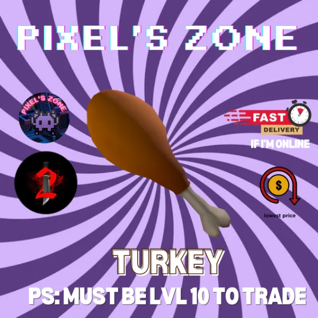 TURKEY - Murder Mystery 2 Game Items - Gameflip
