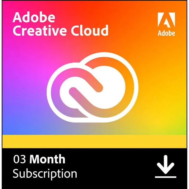 Adobe Creative Cloud Pro | 3-Month Subscription | 100GB Storage ...