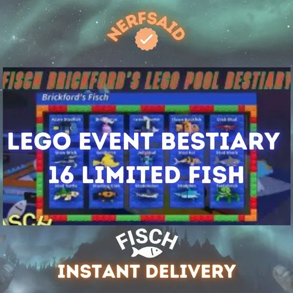 Brickfords Bestiary [LEGO EVENT] | FISCH - Fisch Game Item - Gameflip