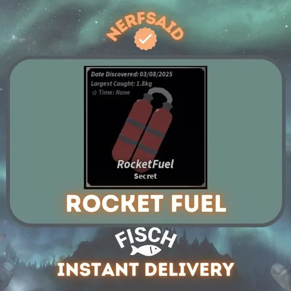 GLIMMERSUIT BOOTS PARTS (ROCKET FUEL) | FISCH - Fisch Game Item - Gameflip