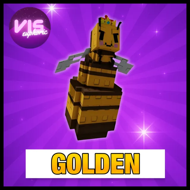 Golden Queen Bee - Grow A Garden - Grow a Garden Game Item - Gameflip