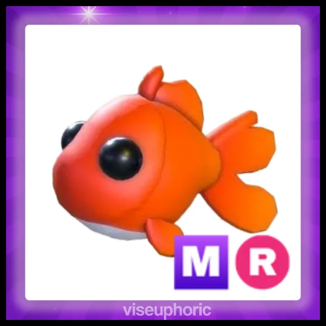 MR Goldfish - Adopt Me Game Item - Gameflip