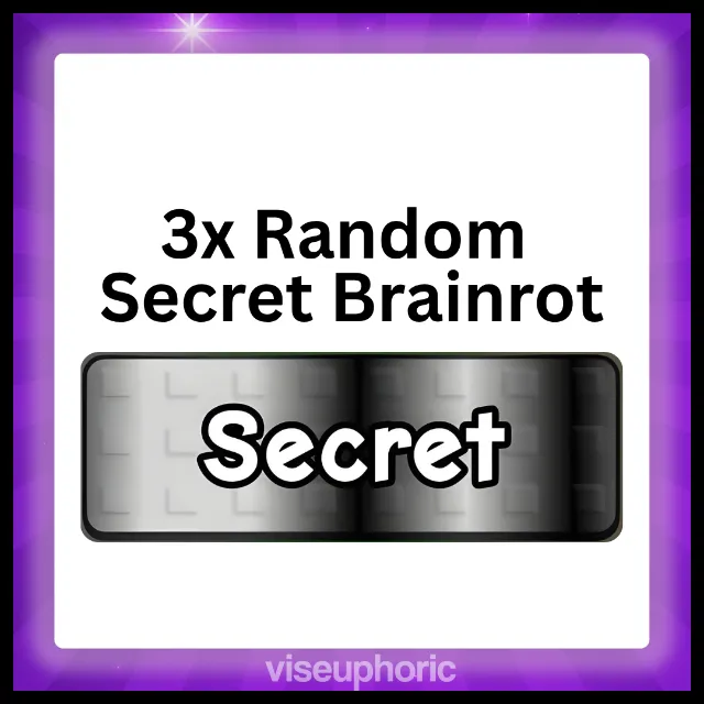 3x Random Secret Brainrot - Plants Vs Brainrots - Plants vs Brainrots ...
