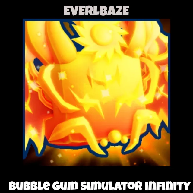 *secret* everblaze bubble gum simulator infinity (bgsi) - Game Item ...