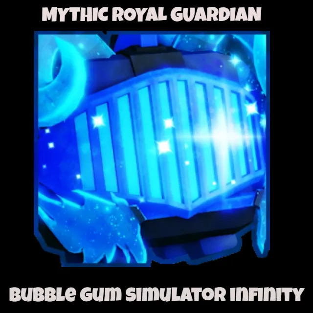 *mythic secret* royal guardian bubble gum simulator infinity (bgsi ...
