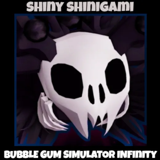 *SHINY SECRET* SHINIGAMI BUBBLE GUM SIMULATOR INFINITY (BGSI) - Game ...