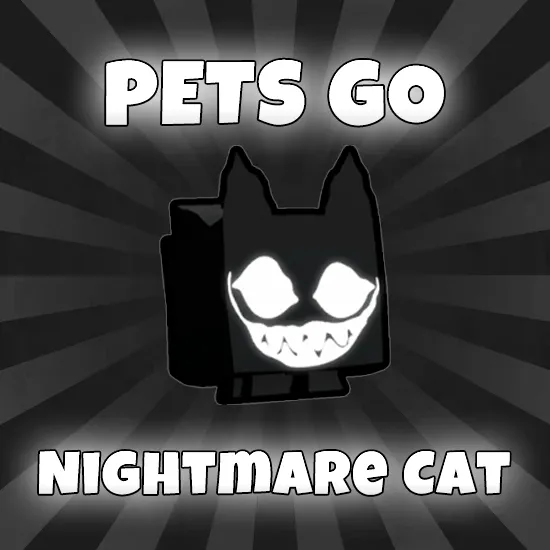 Pets Go Nightmare Cat (limited) - Other Game Items - Gameflip