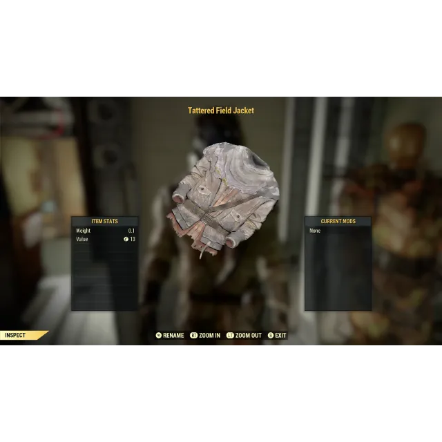 Tattered Field Jacket + Wrapped Cap - Fallout 76 Game Item - Gameflip