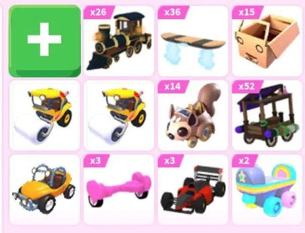 Bundle | Vehicles Adoptme |Bundle - Adopt Me Game Item - Gameflip