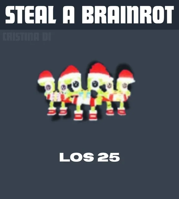 LOS 25 - STEAL A BRAINROT - Game Item - Gameflip