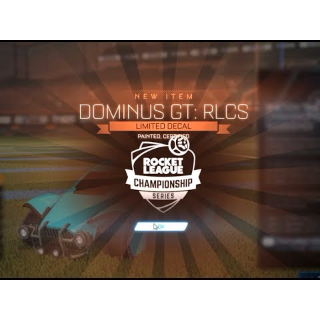 Bundle | Dominus GT RLCS Decal - Game Items - Gameflip