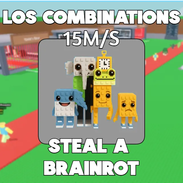 LOS COMBINASIONAS 15M/S - Steal a Brainrot Game Item - Gameflip