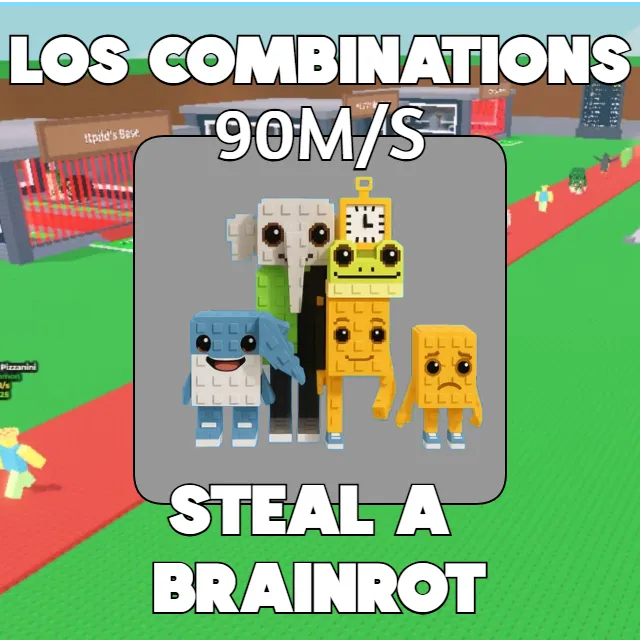 LOS COMBINASIONAS 90M/S - Steal a Brainrot Game Item - Gameflip