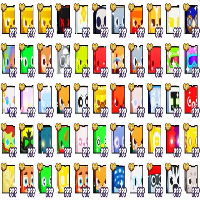 10x Random Huges ps99 (30m+ rap above) - Pet Simulator 99 Game Item ...