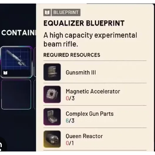 Arc Raiders - equalizer Crafting Materials * 6 - ARC Raiders Game Item ...