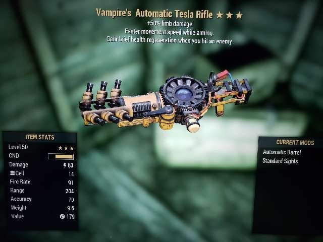 Weapon | Vampires Tesla Rifle - Game Items - Gameflip