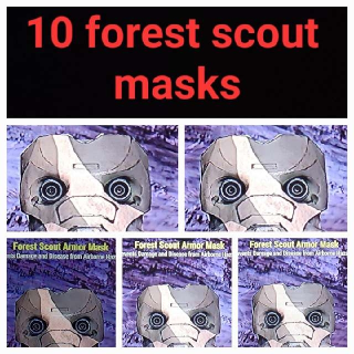 Apparel | 10 Forest Scout Masks - Game Items - Gameflip