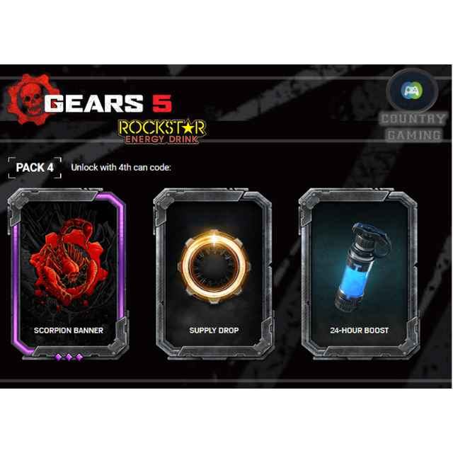GEARS 5 ROCKSTAR EXCLUSIVE DLC PACK #4 - XBox One Games - Gameflip