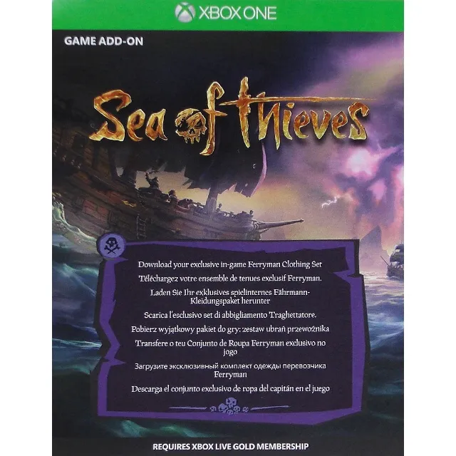 Sea of Thieves Ferryman Clothing Set DLC XBOX ONE CDKEY - Xbox One Game ...