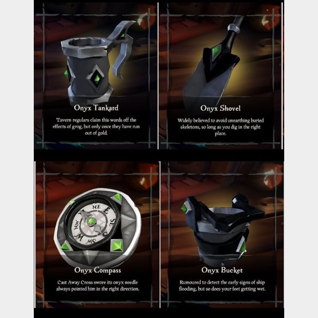 SEA OF THIEVES DLC ONIX SET PACK (SUPER EXCLUSIVE) XBOX ONE / WINDOWS ...