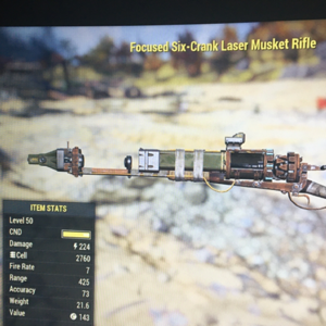 Weapon | PC Laser Musket - Game Items - Gameflip