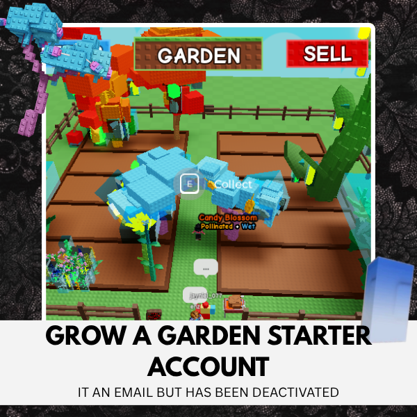 Grow a Garden Starter Candy Blossom Tree Account 2x - Grow a Garden ...