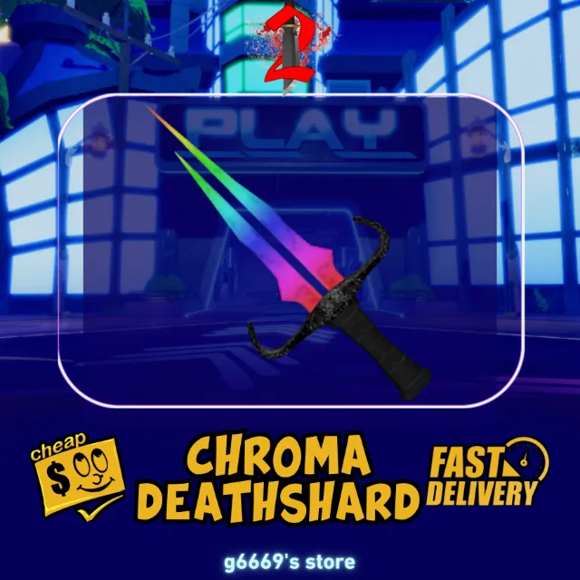 CHROMA DEATHSHARD - MM2 - Murder Mystery 2 Game Items - Gameflip