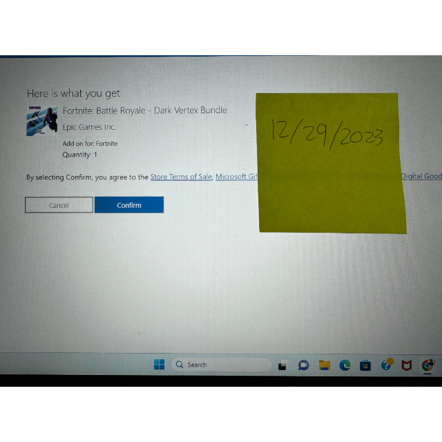 DARK VERTEX SKIN+2,000 Vbucks - Fortnite Game Items - Gameflip