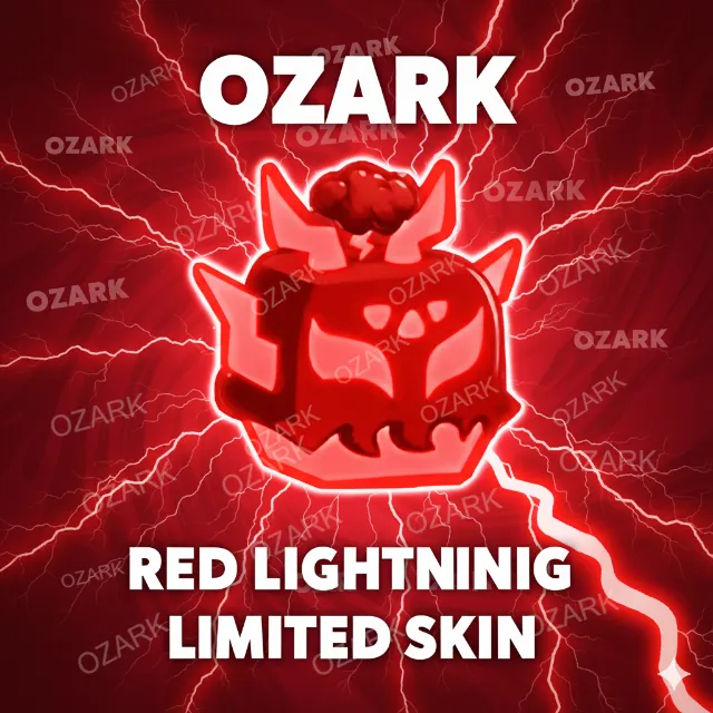 Red Lightning | Blox Fruits - Roblox Game Item - Gameflip