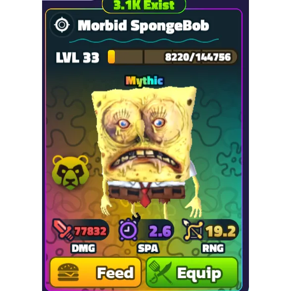 Morbid Spongebob |Spongebob Tower Defense - SpongeBob Tower Defense ...