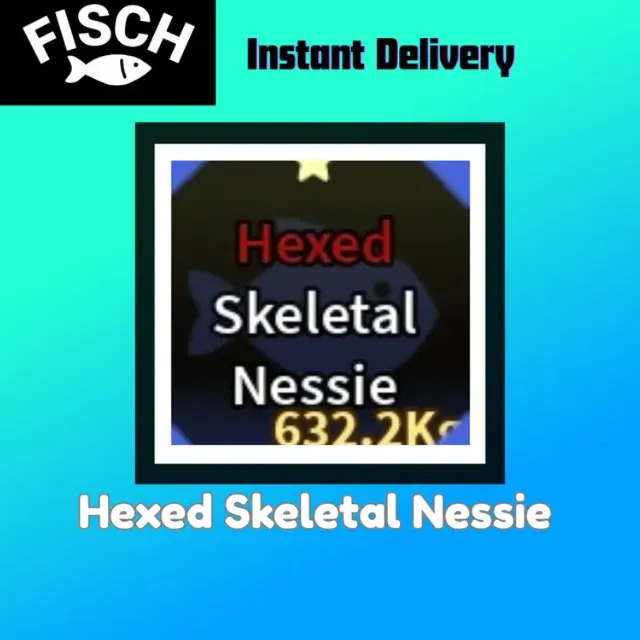 Hexed Skeletal Nessie - Fisch Game Item - Gameflip