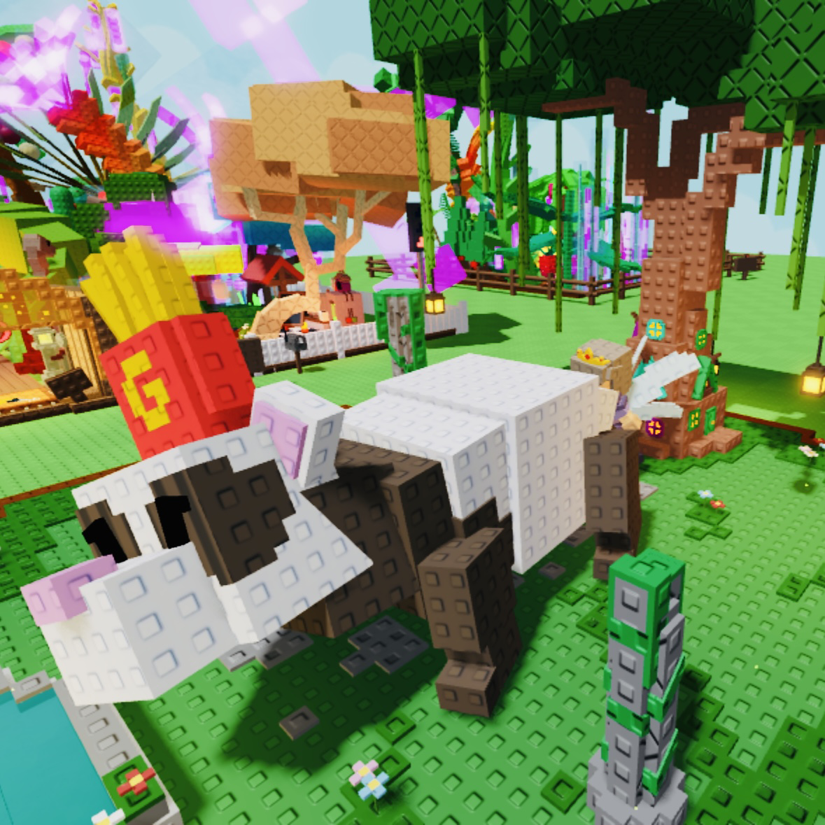 MEGA French Fry Ferret - Grow a Garden Game Item - Gameflip