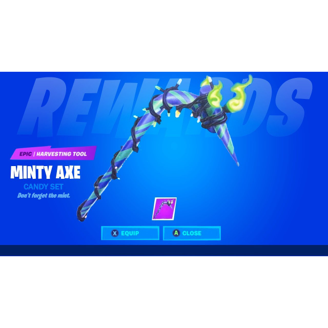 Code | FORTNITE MINTY PICKAXE - Fortnite Game Item - Gameflip