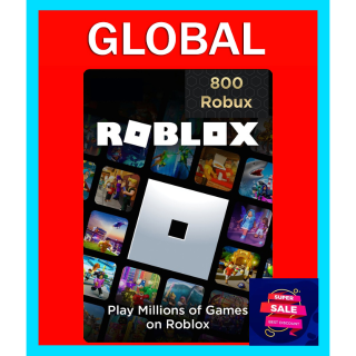 GLOBAL 800 ROBUX /$10 ROBLOX INSTANT DELIVERY TRUSTED 100% FEEDBACK ...
